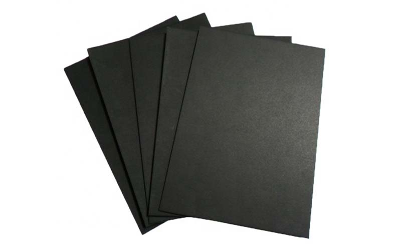 Black Card Paper A4 Pack - 100 Sheets 120gsm For Crafting, Foiling ...