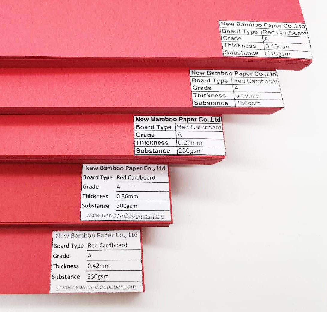 Colored Pressed Cardboard Sheets Hard Board Color Paperboard